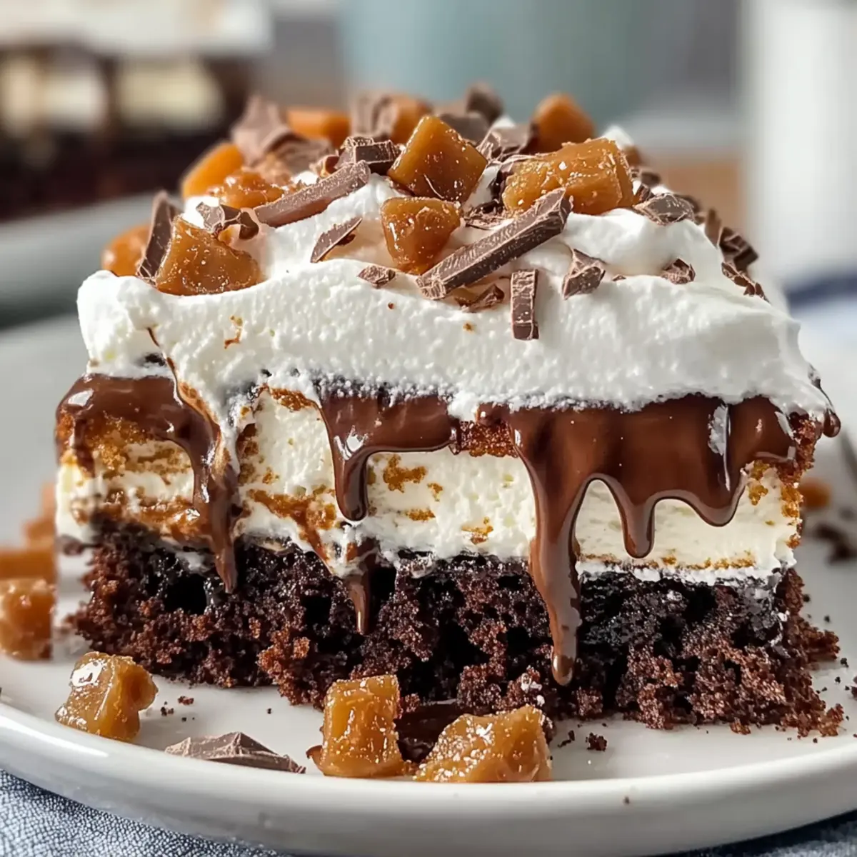 Irresistible Chocolate Poke Cake Dessert: Quick & Decadent
